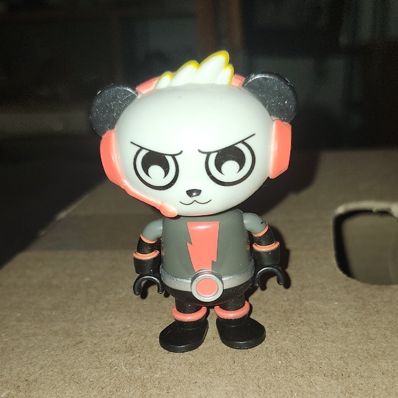Toys | Cute Panda Action Figure With Headset | Poshmark